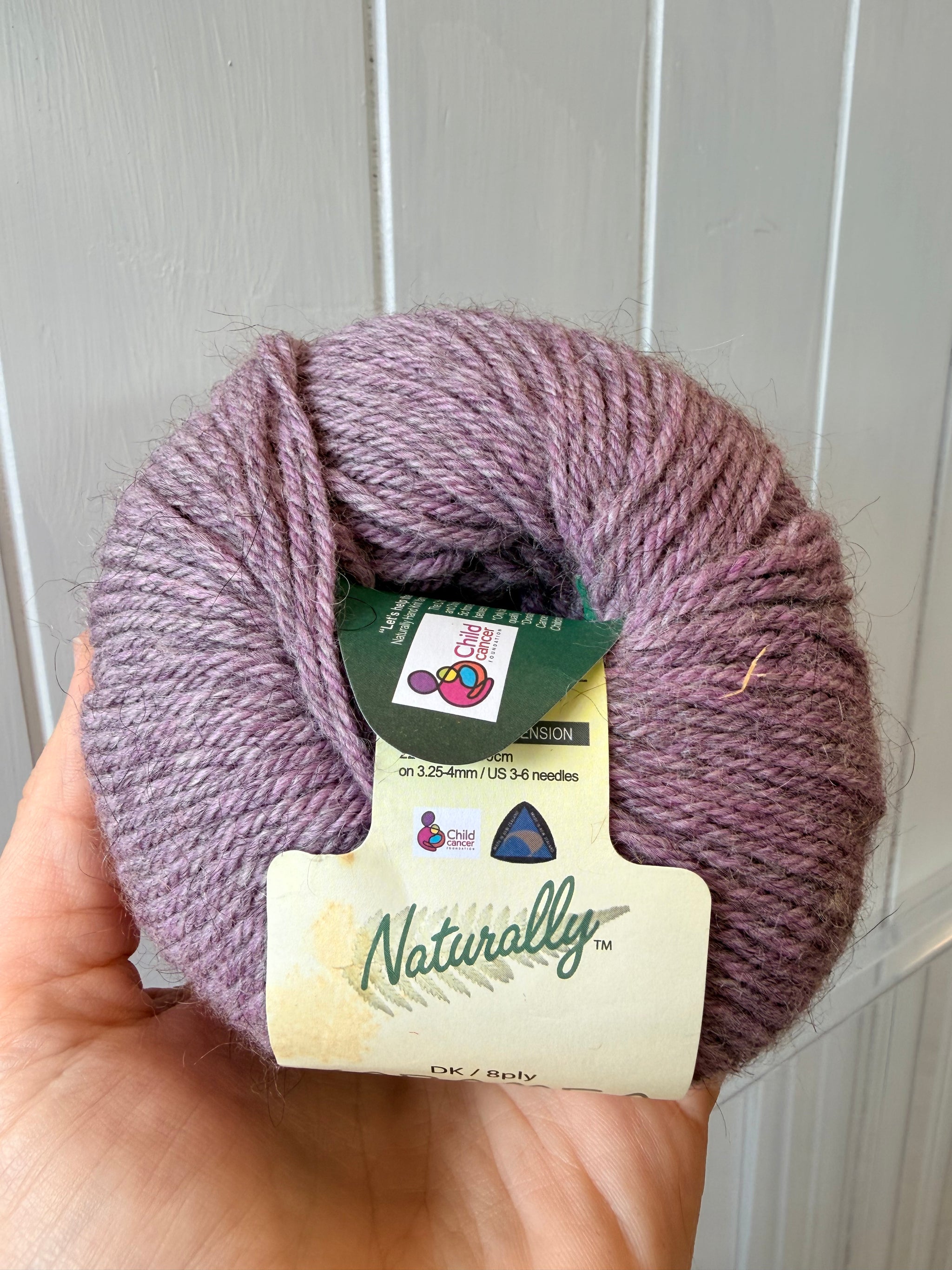 Re-Loved: Naturally Karamea 8 ply "Lilac" – Holland Road Yarn Company